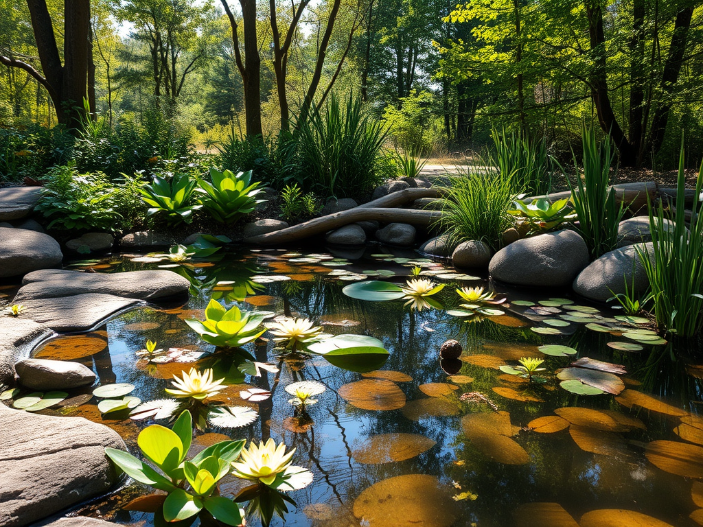 Creating a Wildlife Pond for Amphibians – Earthly Comforts