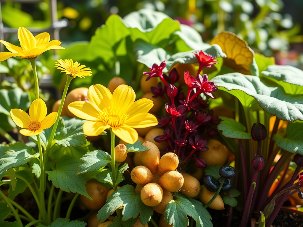 Explore Lesser-Known Edible Plants for Vegetable Gardens – Earthly Comforts
