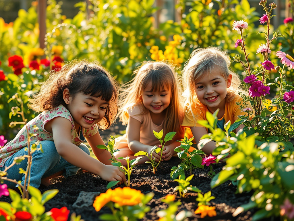 Gardening: A Path to Environmental Education for Children – Earthly ...