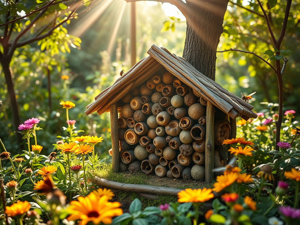 Boost Biodiversity with a Simple Bug Hotel – Earthly Comforts