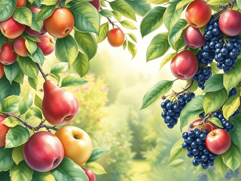 Origins of Popular UK Garden Fruits – Earthly Comforts