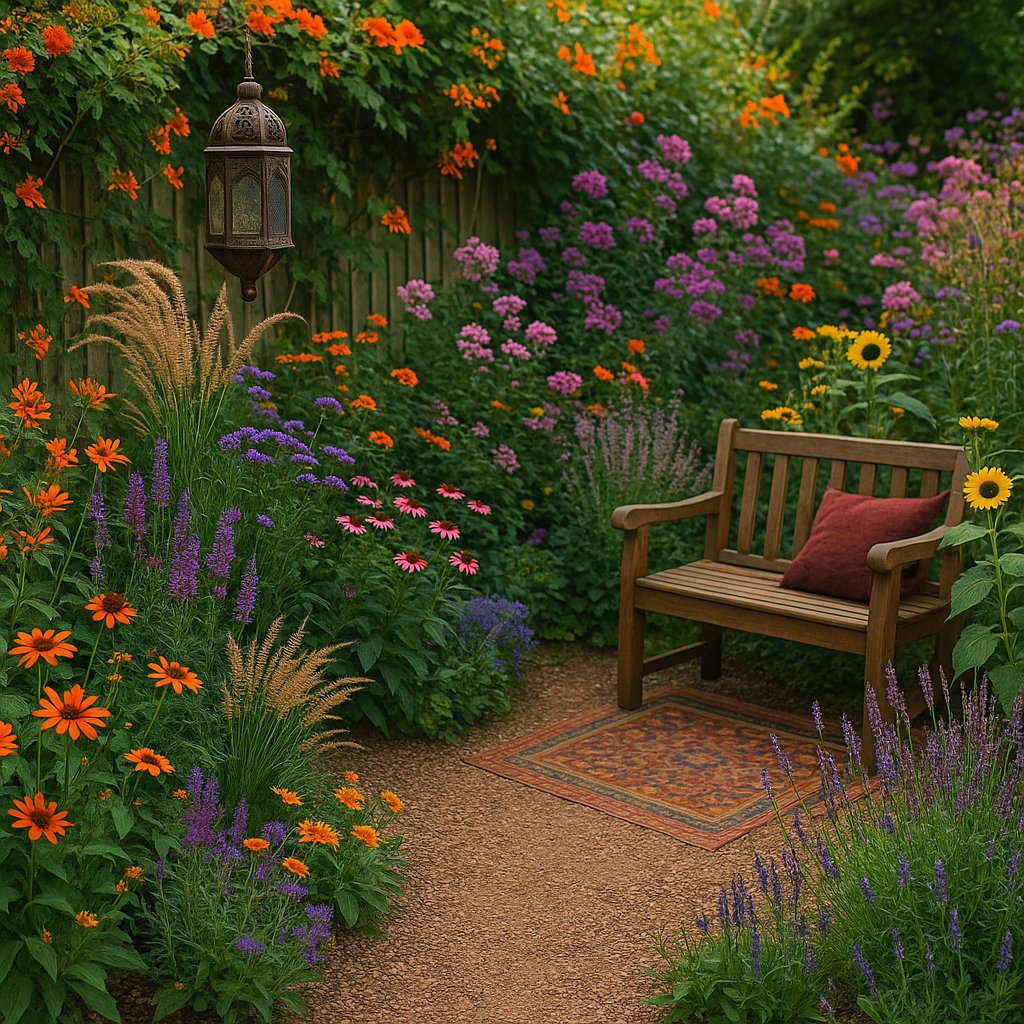 Bohemian Gardens: Creating Intentional Wildness at Home – Earthly Comforts