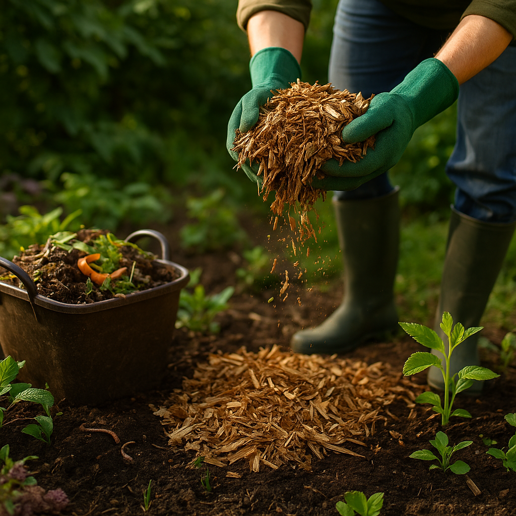 Mulching & Composting for a Living Ecosystem – Earthly Comforts