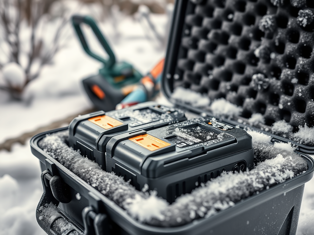 Winter Tips for Battery-Powered Garden Tools – Earthly Comforts