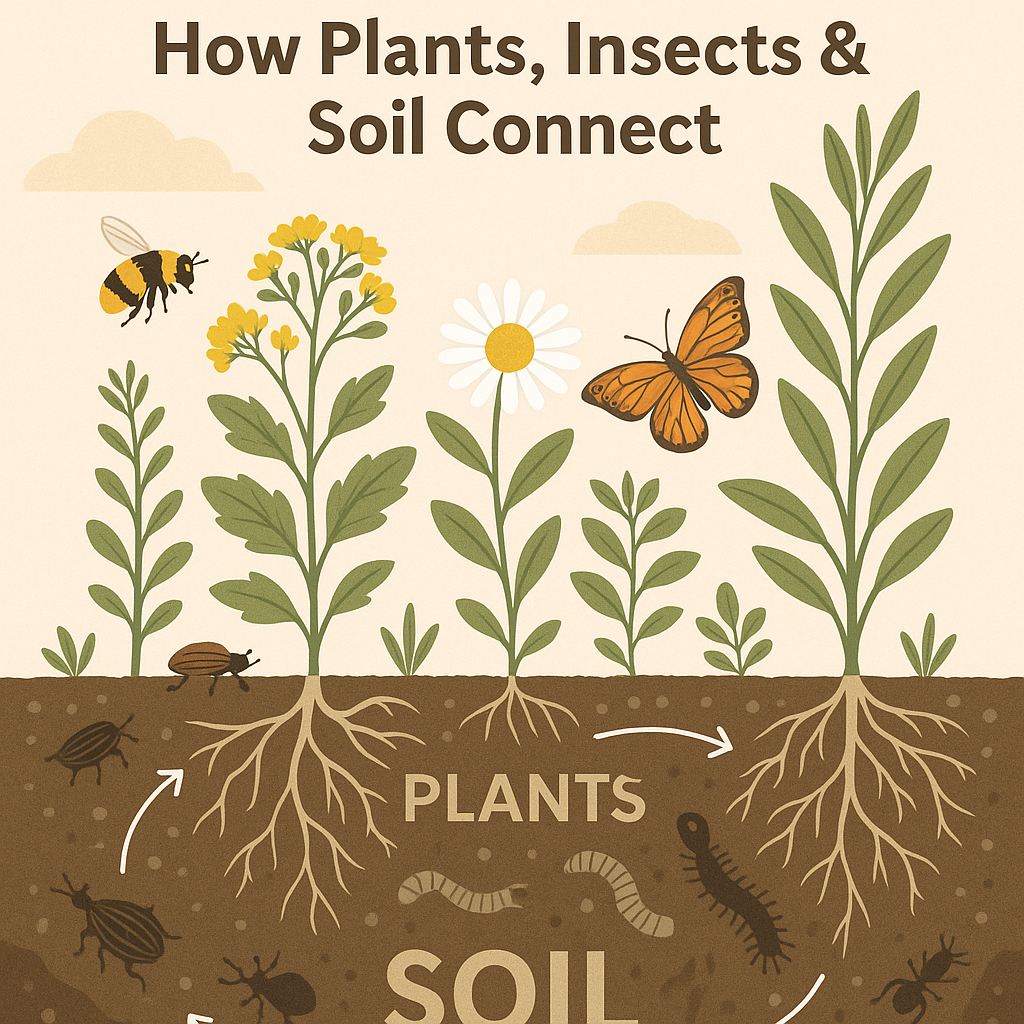 The Essential Role of Soil, Plants, and Insects in Gardening – Earthly ...