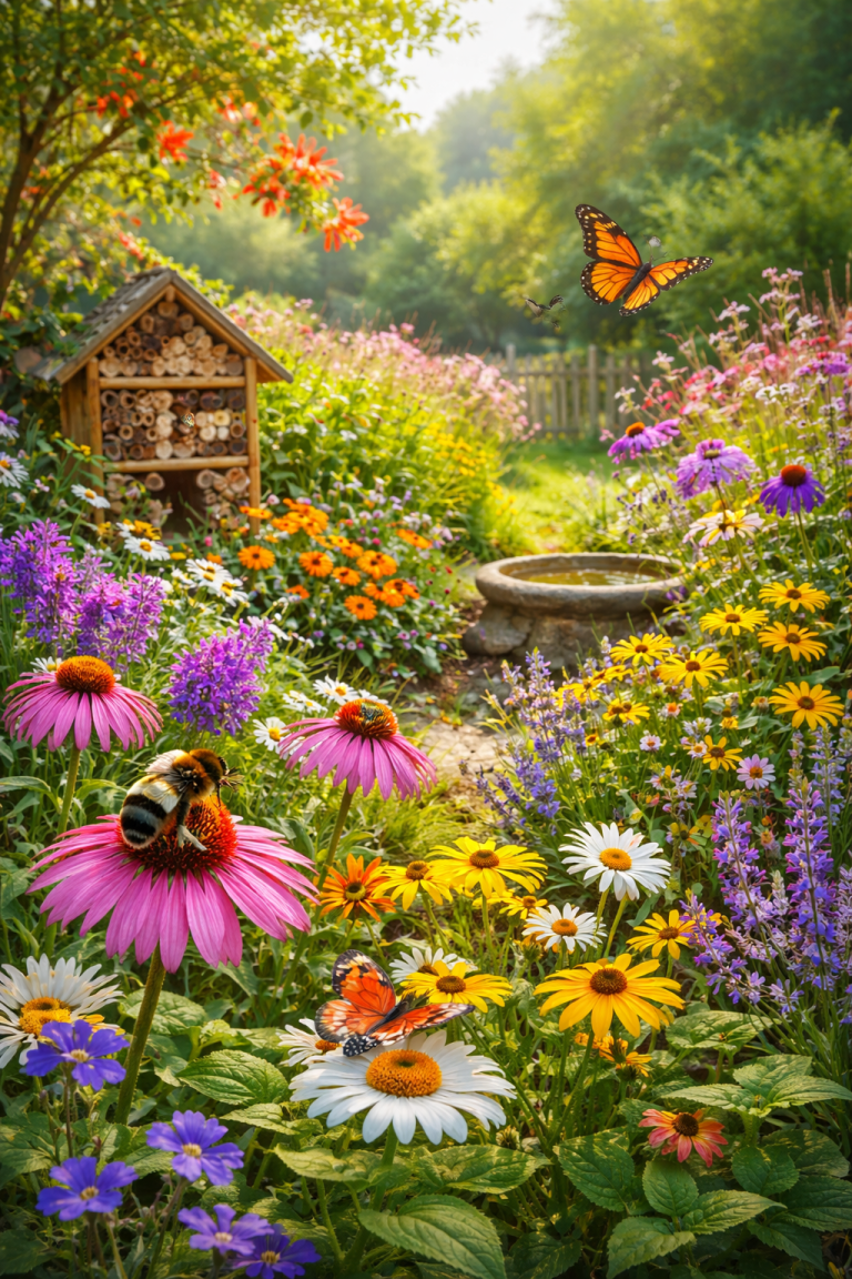 Pollinator-First Design – Earthly Comforts
