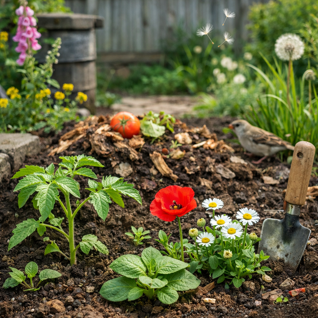 Volunteer Plants in Gardening – Earthly Comforts