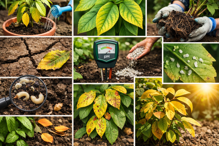 Yellowing Leaf Diagnosis – Earthly Comforts